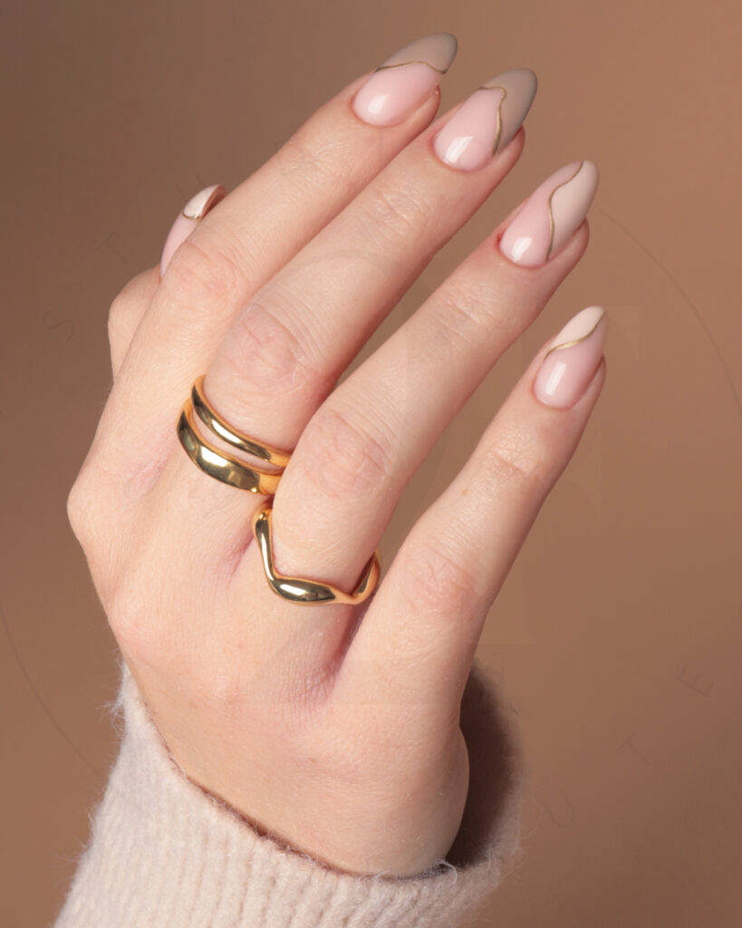 30 Ideas For Beautiful Beige Almond Nails Nail Designs Daily