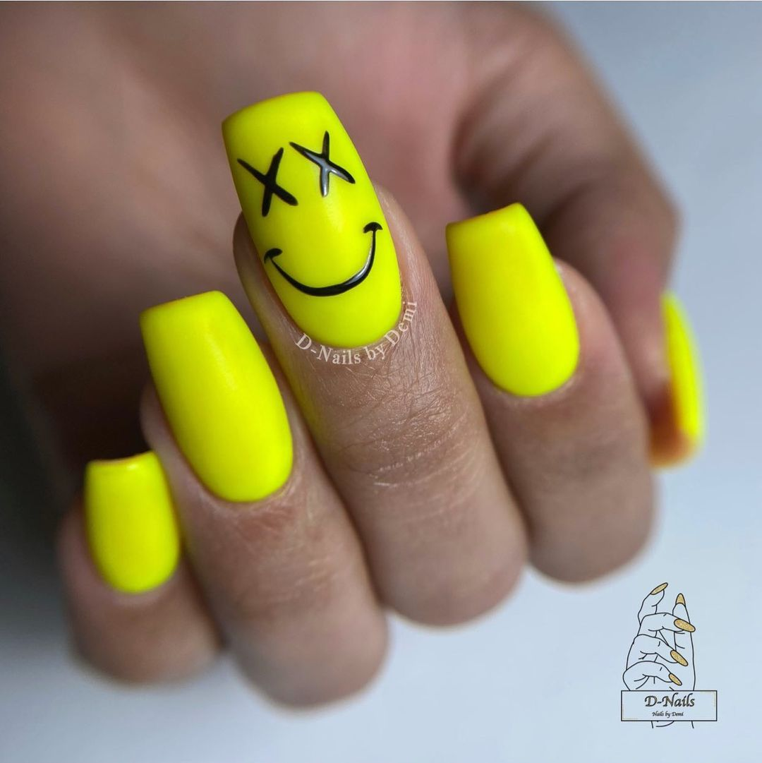 Neon Bright Summer Nails 33 Fun Playful Ideas With Lots Of Color