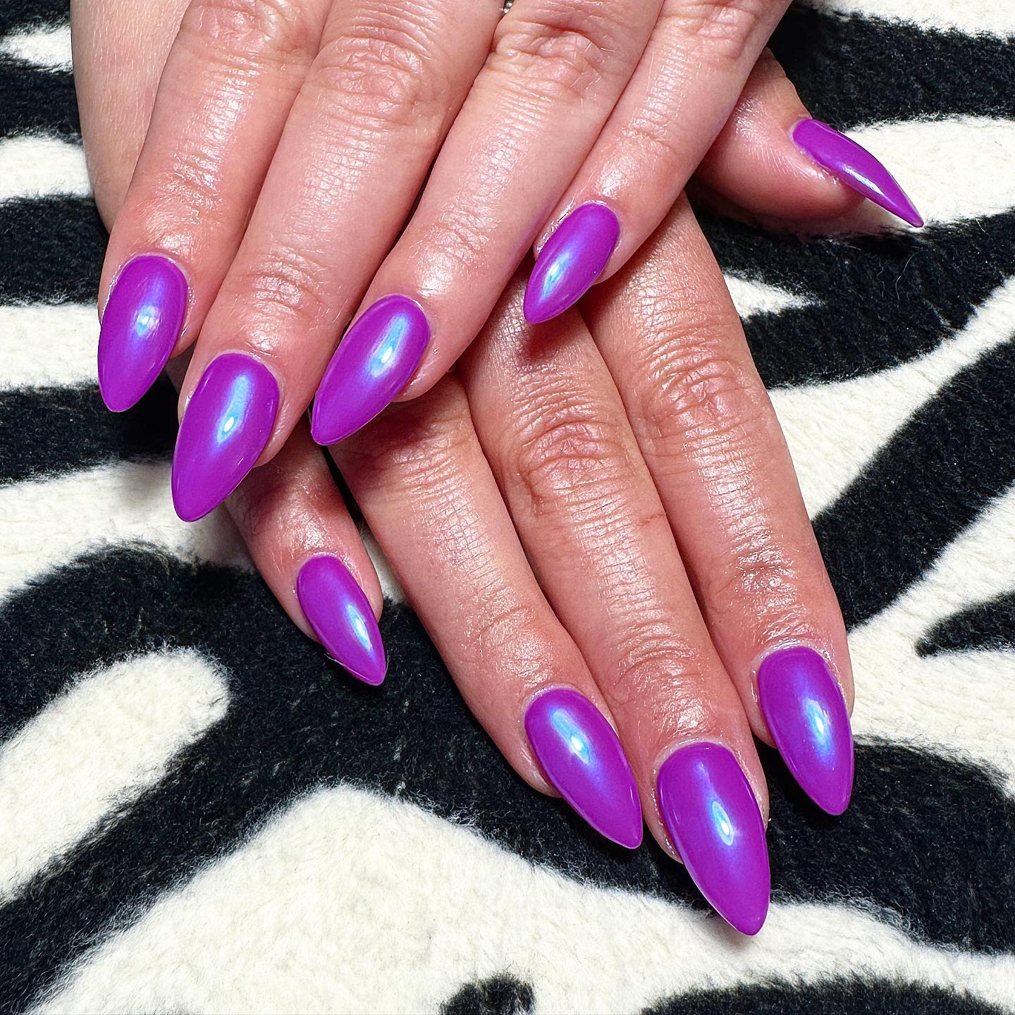 Purple Chrome Nails: 35+ Designs That Will Turn Heads - Nail Designs Daily