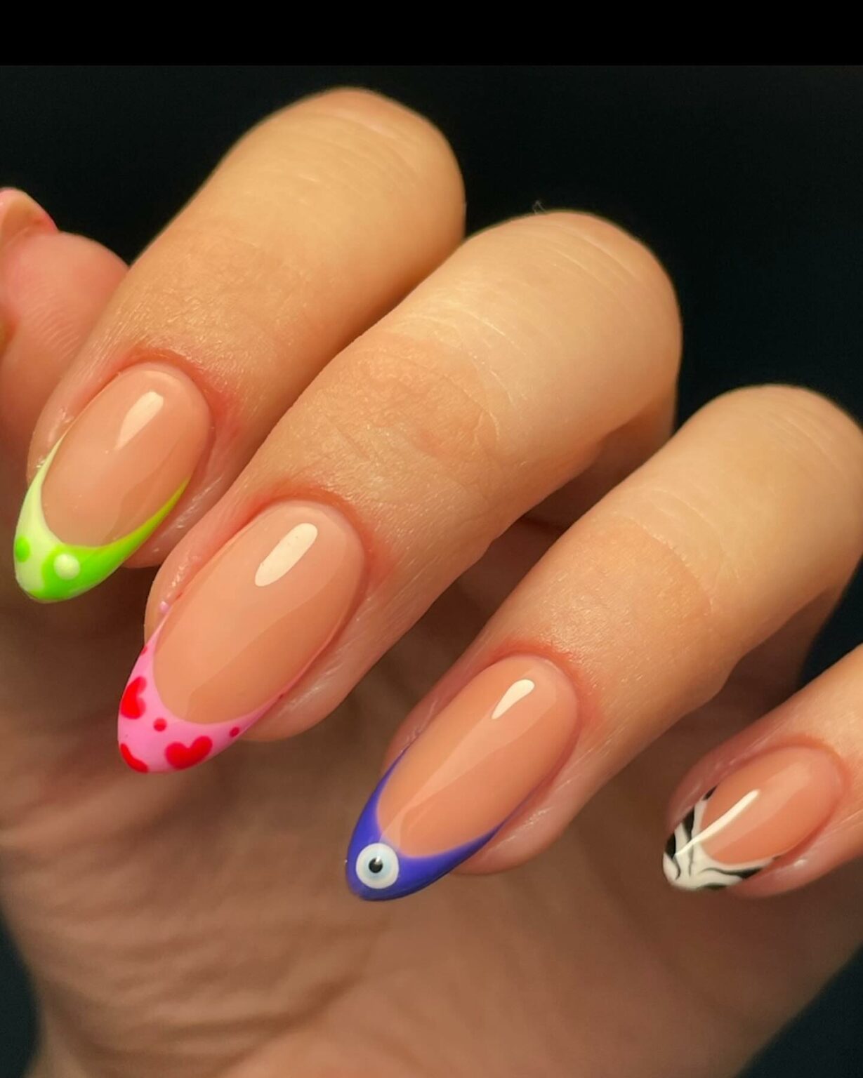 40+ Vibrant Variations: Colorful French Tip Nails - Nail Designs Daily