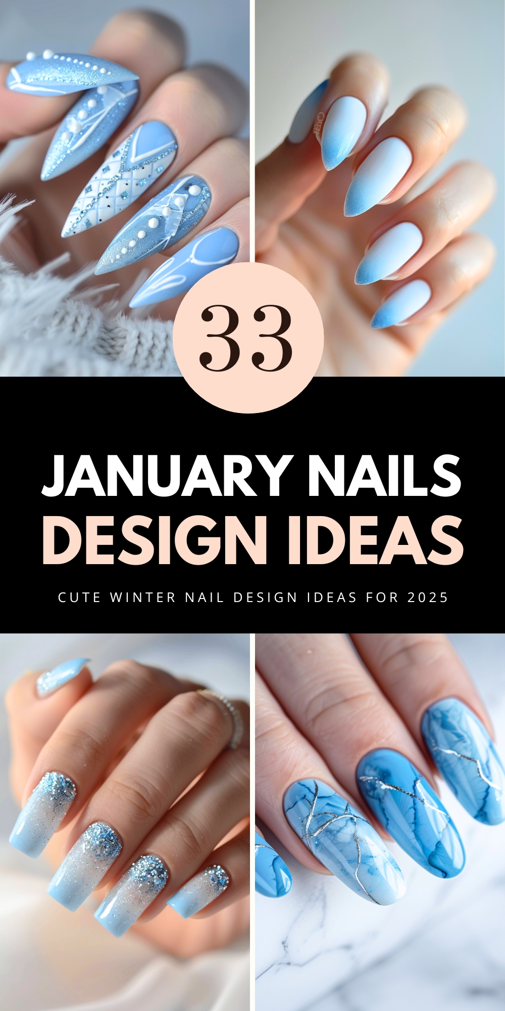 33 Best January Nail Ideas to Start 2026 with a Bang - Nail Designs Daily